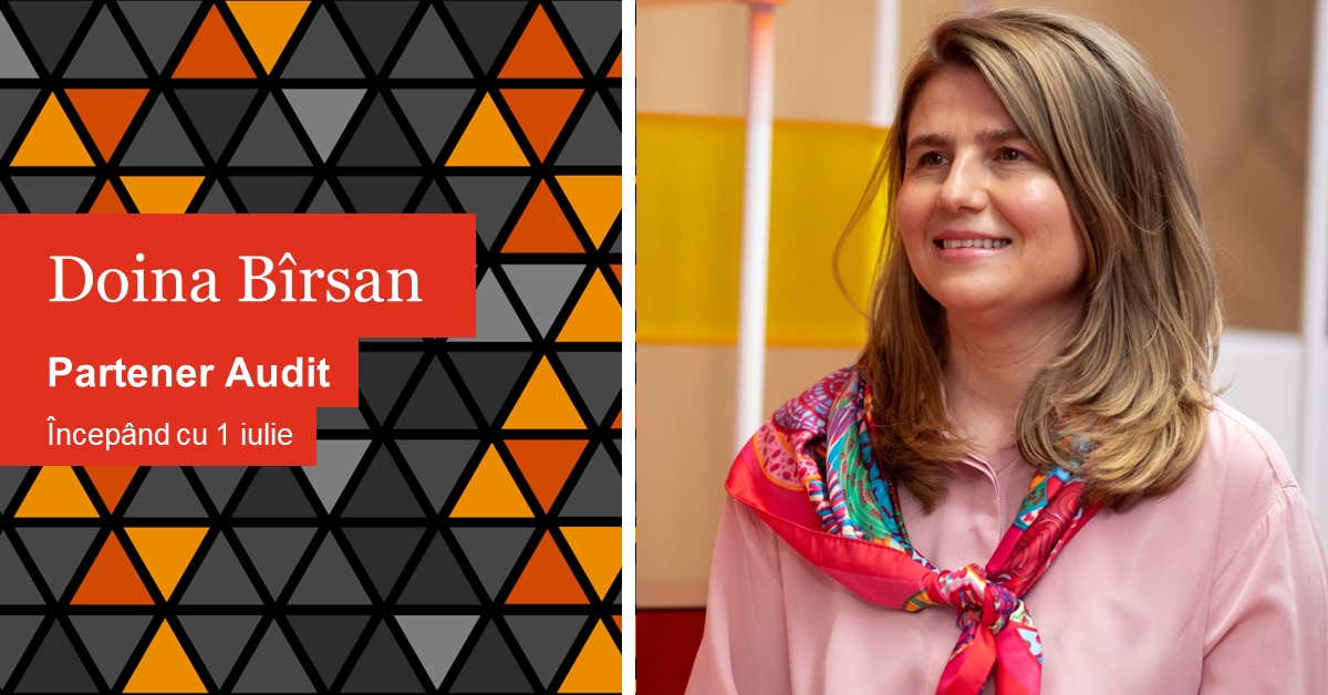 PwC România o promovează pe Doina Bîrsan Partener în practica de audit